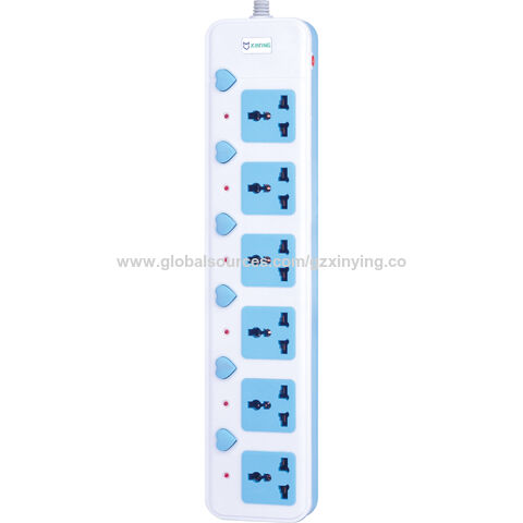Buy Wholesale China Trade Price Smart Outlet Multi-protector Power Strip 6 Way Universal Power ...