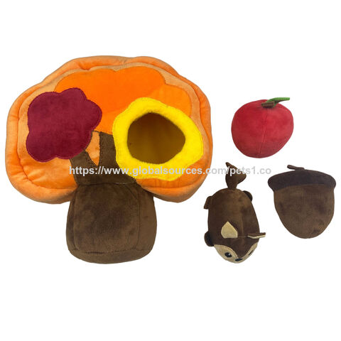 Buy Wholesale China Hide And Seek Plush Toys Maple Tree Orange With ...