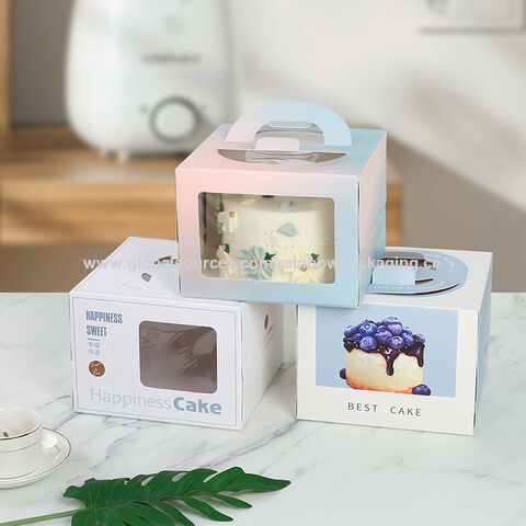 Buy Wholesale China Wholesale Birthday Cake Box Baking Packaging Box 4 ...