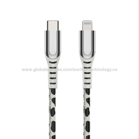 Buy Wholesale China Oem,mfi Type C To Lightning Cable, Fluorescent Usb ...