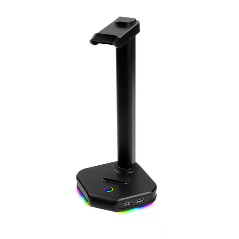 Buy Wholesale China New Design Rgb Backlit Cool Led Headset Stand With ...
