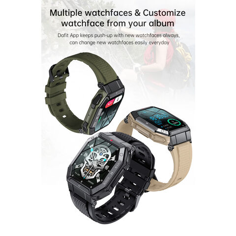 Buy Wholesale China Nk55 Smart Watches Bt Calling Outdoor Square Full ...