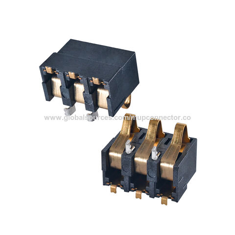 Buy Wholesale China 3 Pin Battery Connector Holder 3.1 Pitch Smt Type ...