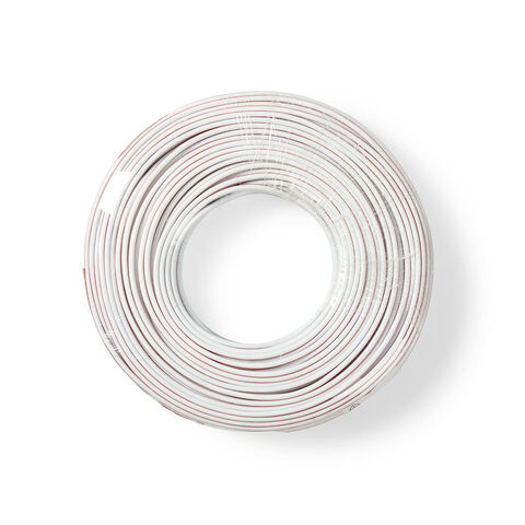 Buy Wholesale China Flat Twin Flexible Wire White Speaker Cable Home ...