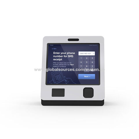 Buy Wholesale China Custom 19 Inch Automatic Visitor Management Machine ...