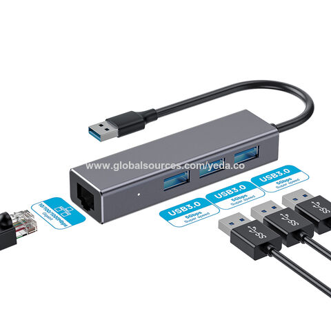 Buy Wholesale China Usb 3.0 Hub With Rj45 Gigabit Ethernet Port, Usb C ...