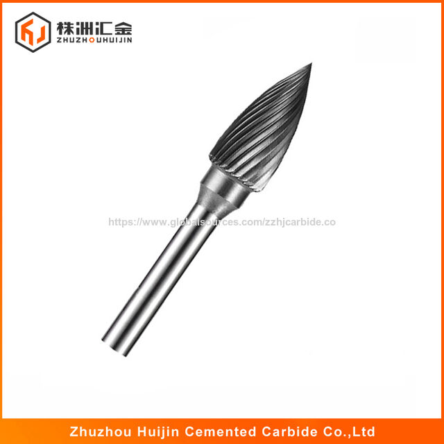 Buy Wholesale China Double Cut Solid Carbide Rotary Burr File Set 1/4 ...