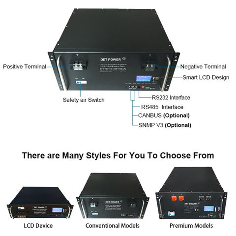 Buy Wholesale China Det Factory Price Lithium Iron Phosphate 48v 200ah ...