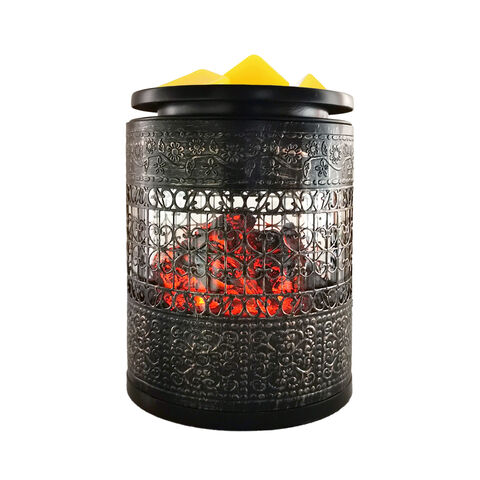 Buy Wholesale China Fireplace Wax Melt Warmer Electric, Flame Wax ...