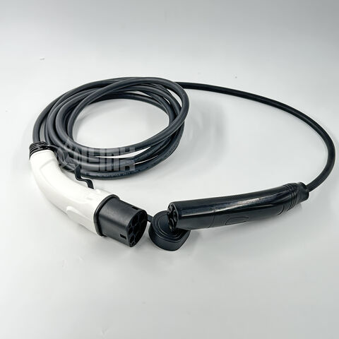 Electric Vehicle Evse Plug 16a 110-220v Ev Charger Type2 To Tesla ...