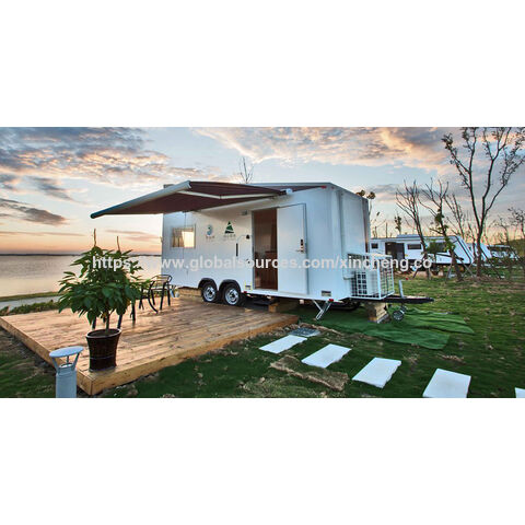 Buy Wholesale China Double-floor Caravan Travel Rv Trailer Portable ...