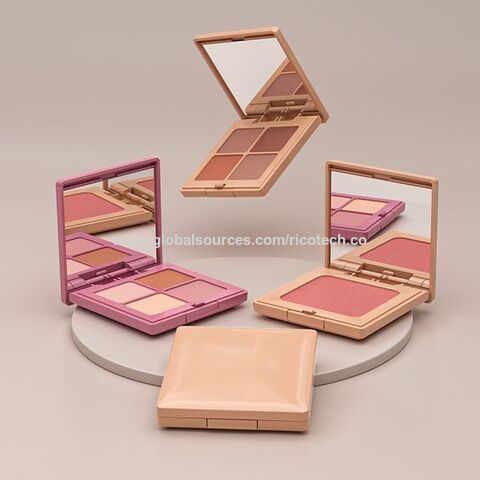 Buy Wholesale Taiwan New Fashion Empty Makeup Compact Powder Container ...