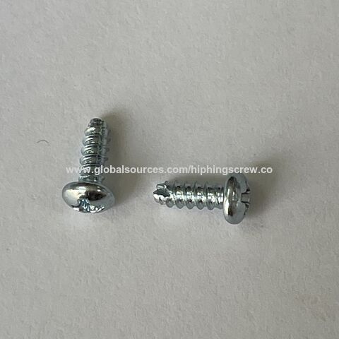 Buy Wholesale China #2×1/4" Phillips Screw Tri Blue Zinc Plating 1018 ...
