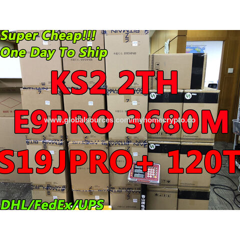 Buy Wholesale China Bitmain Antminer Ks3 3th S19jpro+ 120t S19xp 141t ...