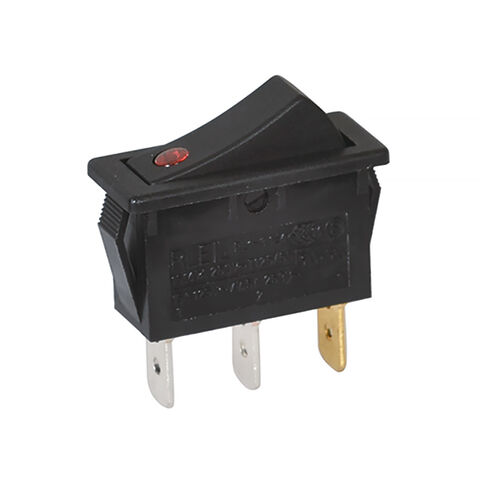 Buy Wholesale Taiwan 3p Illuminated Rocker Switch, Spst, On-off, 125vac ...