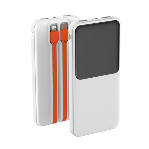 Buy Wholesale China Factory Price Built-in Cable Power Bank 10000mah ...