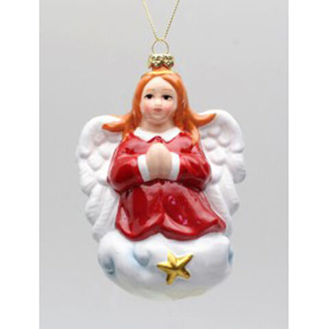 Buy Wholesale China 4.5" Plastic Angel Ornament, Christmas Decoration ...