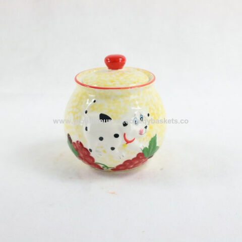Buy Wholesale China Ceramic Candy Jars Ceramic Spice Jars Hand Painted ...