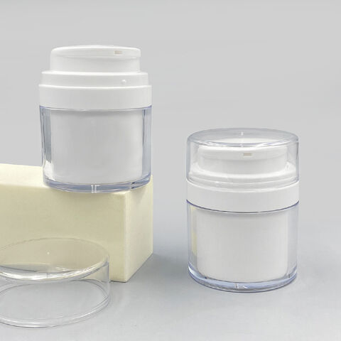 15g 30g 50g Acrylic Material Airless Jar For Mask Packaging, Acrylic ...
