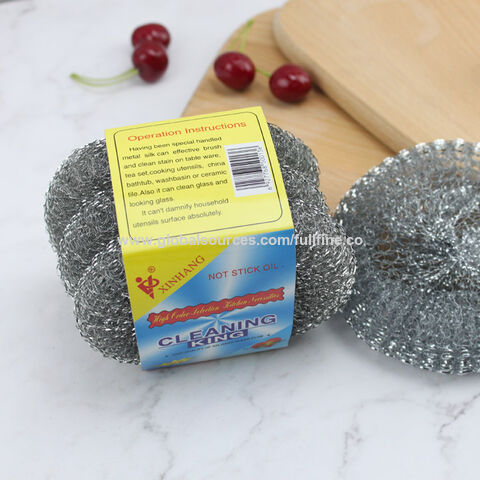 Buy Wholesale China Galvanized Mesh Scourer Sponge Scouring Pad ...