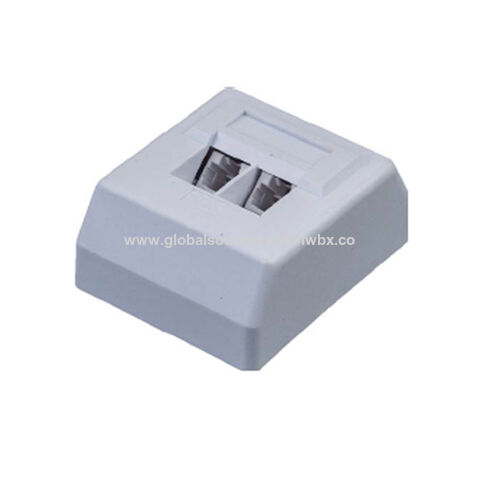 Utp Cat5e /cat6 Factory Price Ofgerman Type Desktop Box /faceplate , 2 ...