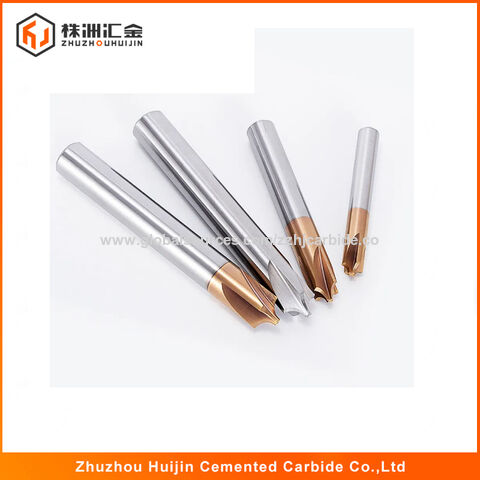 Buy Wholesale China Hrc55 Four Edge Inner R Tungsten Steel Milling ...