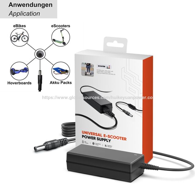 Buy Wholesale China 42v2a Ebike Ac Adapter, Escooter Charger & Ebike ...