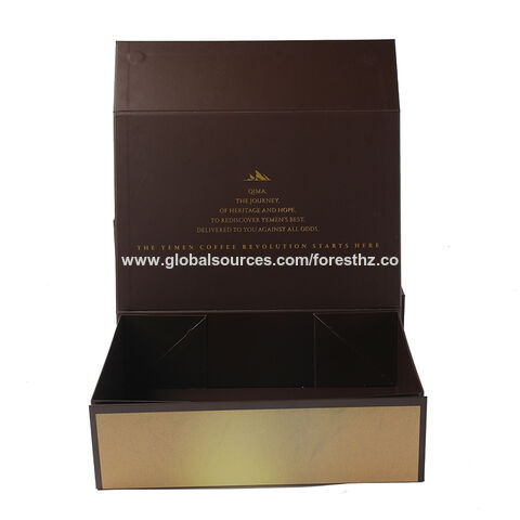 Buy Wholesale China Custom Luxury Paper Magnet Foldable Folding ...