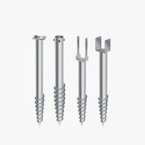 Ground Screw,customized Ground Anchor, Solar Mounting Ground Spiral ...