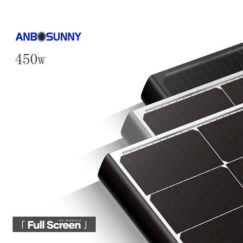 Buy Wholesale China Anbosunn Full Screen Solar Panel System 24v 450w ...
