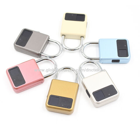 Buy Wholesale China Best Colored Digital Lock Fingerprint Padlock ...