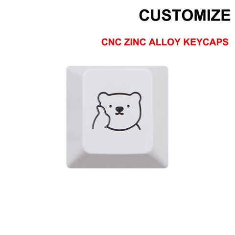Buy Wholesale China Diy Oem Cnc Technic Zinc Alloy Key Caps For Game ...
