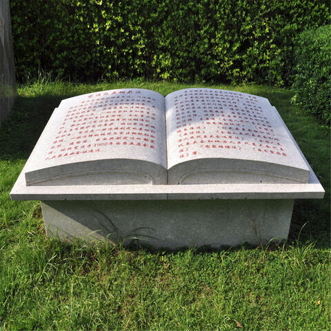 Buy Wholesale China Hot Sale Customization Marble Book Shape Monument ...