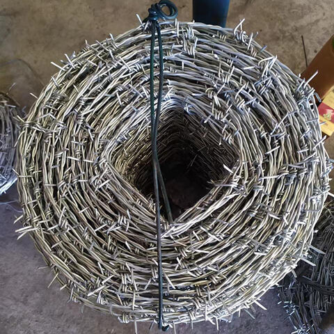 Wholesale Barbed Wire Price Per Ton Farm Enclosure Fence Rolls Security ...
