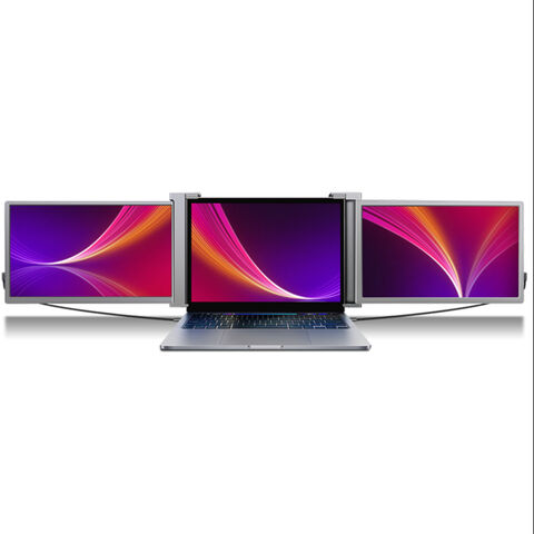 Buy Wholesale China 15" Triple Display Triple Portable Fold Monitor ...