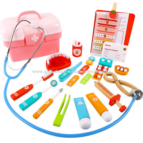 Buy Wholesale China Children's Wooden Home Doctor Toy Set Parent-child ...
