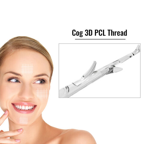 Buy Wholesale China Absorbable Pcl Thread With Needle 3d Barbed Cog Pcl ...