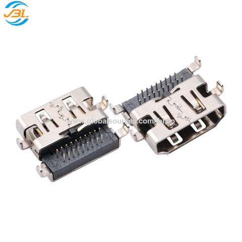 Usb Connector Source Manufacturer Hdmi Reverse Sunk Plate Copper Shell ...