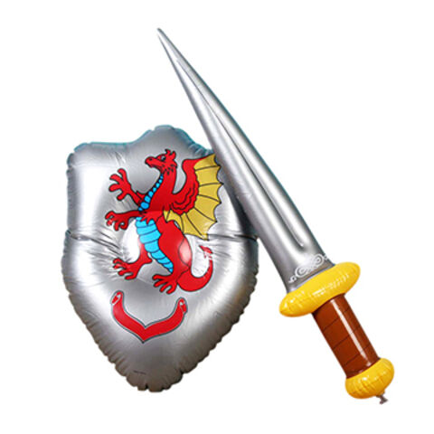 Children's Toys Pvc Inflatable Sword And Shield -, Inflatable Sword And ...