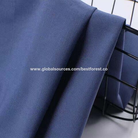 Buy Wholesale China Linen Tencel Slub Effect Woven Fabric For Garments ...