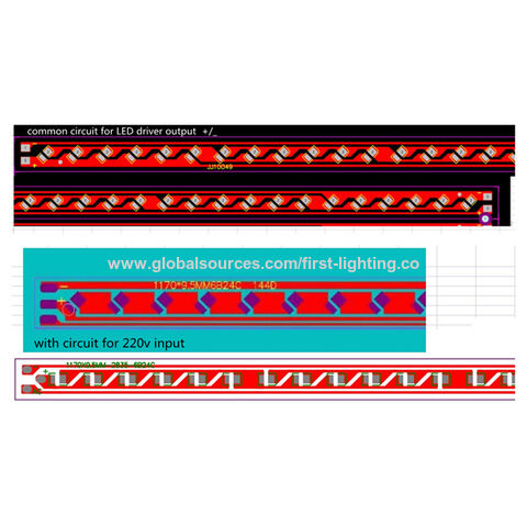 Buy Wholesale China Lights Aluminium Pcb 144 Pcs 2835 Beads Smt, Blank ...