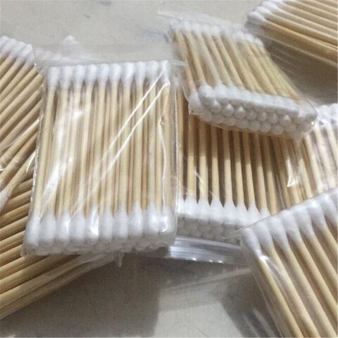 Buy Wholesale China Eco- Friendly Cotton Bud Bamboo Cotton Swabs ...