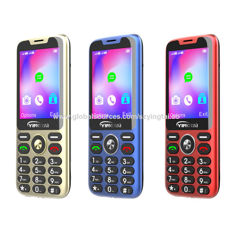 Buy Wholesale China 2.8 Inch Non-touch 4g Basic Gsm Feature Phone With ...