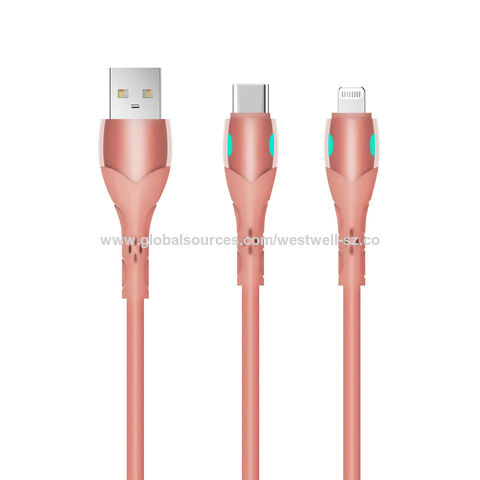 Buy Wholesale China Tpe Injection Printing Usb A To Type C Usb Cable ...
