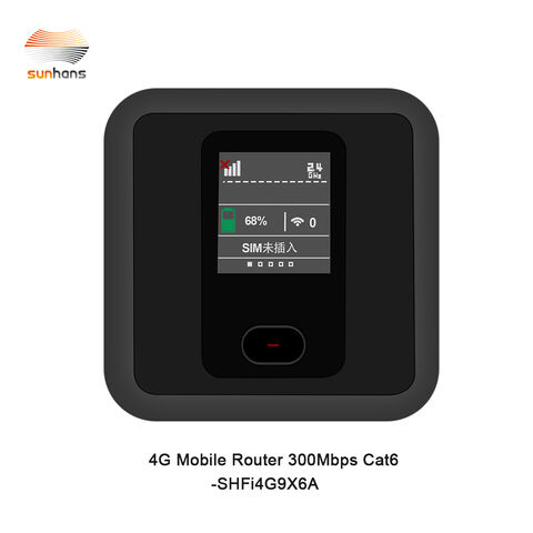 Buy Wholesale China Unlocked 4g Router Sunhans Lte Cat6 300mbps 3g 4g ...