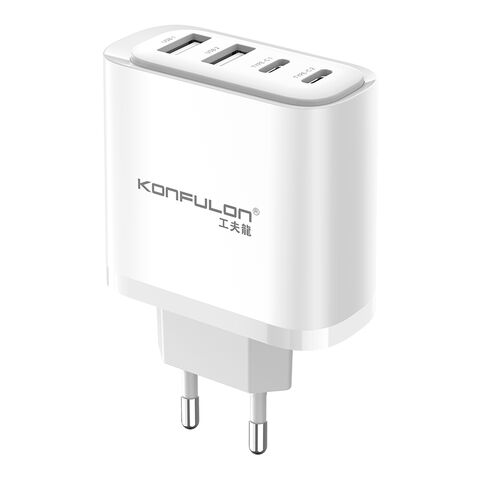 Konfulon Factory Directly Mobile Phone Chargers Wall Charger With 5v 4 ...