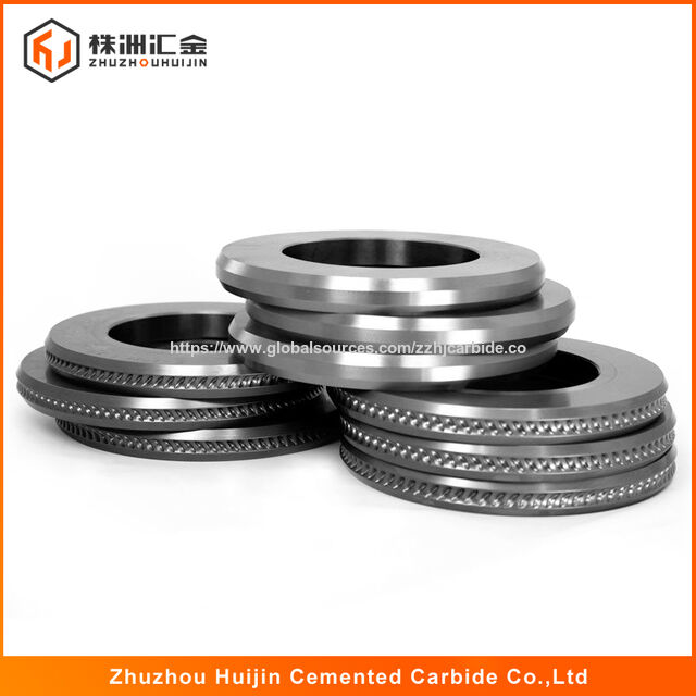 Yg15 Carbide Ribbing Roller Composite Tungsten Carbide Ring Rolling ...