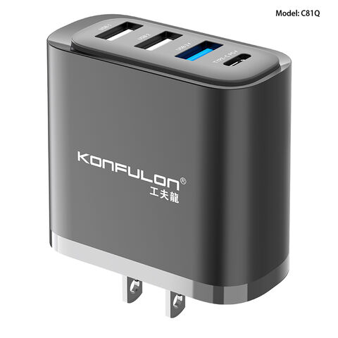 Buy Wholesale China Konfulon Two A And Two C 45w Multi-output Adapter ...