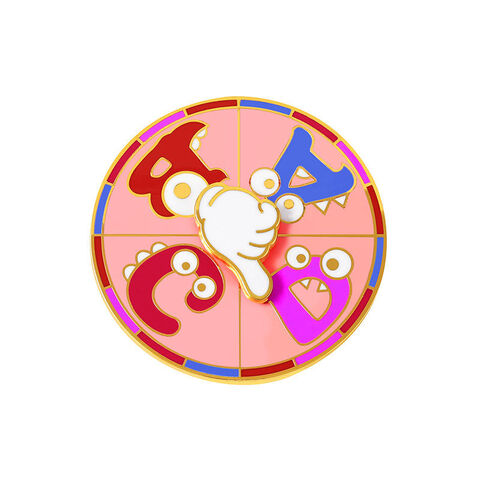 Buy Wholesale China Custom Hard Enamel Spin Wheel Spinning Lapel Pin ...