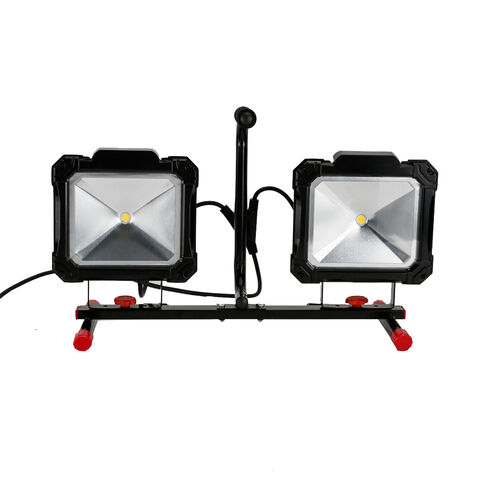 Buy Wholesale China 100w Dual-head Cob Work Lamp With Adjustable Tripod ...